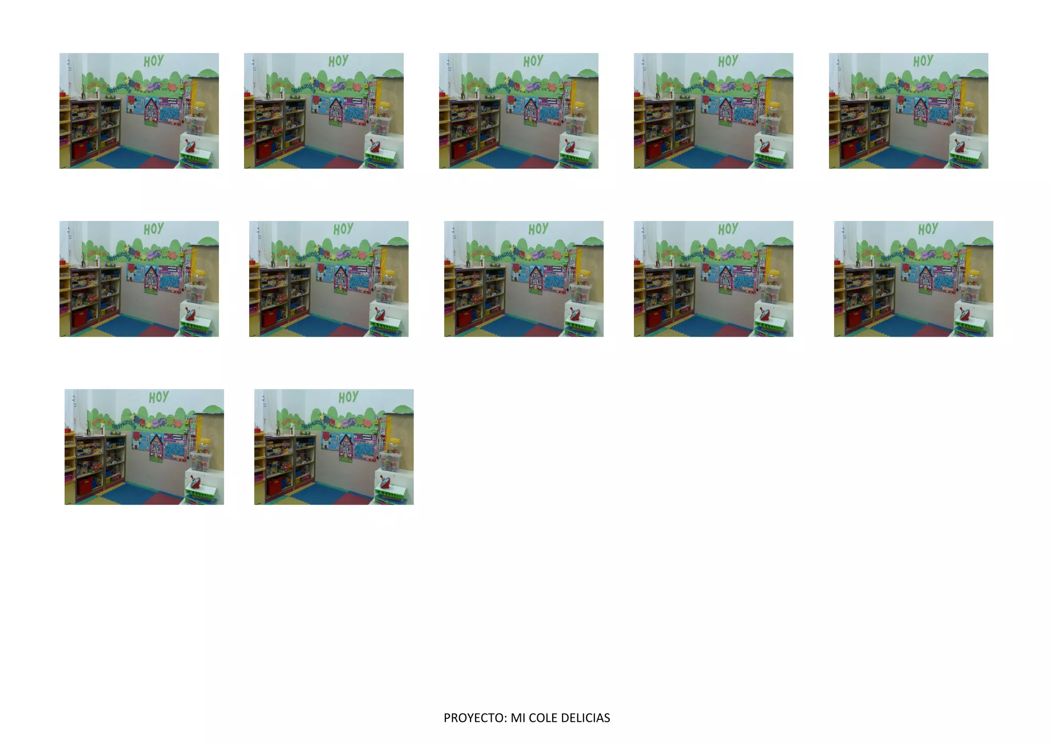 Proyecto completo "Mi cole Delicias" objetivos, actividades, fichas ...