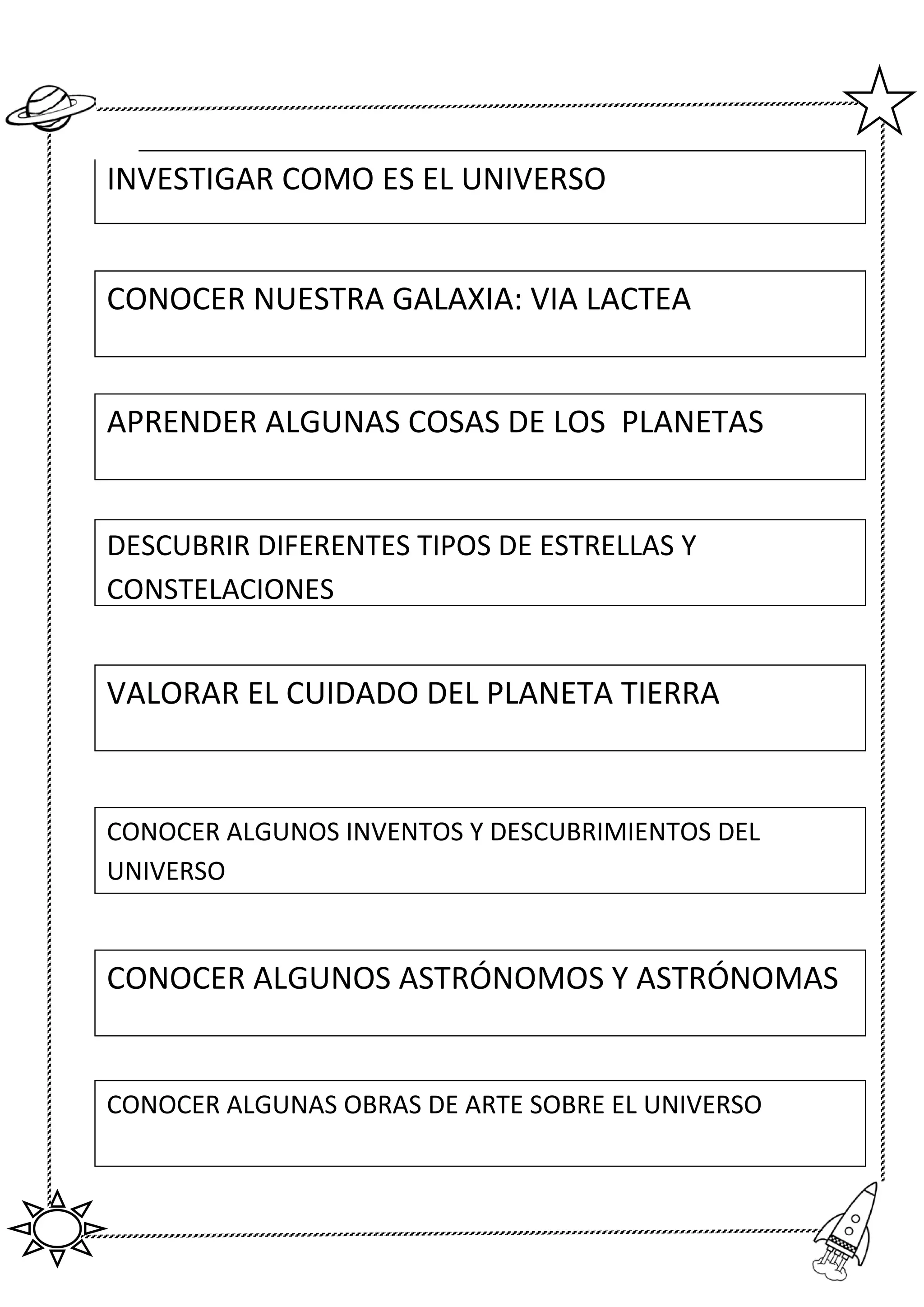 Proyecto completo y original universo. Fichas y recursos. Blog www ...