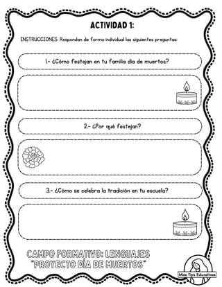 PROYECTO DÍA DE MUERTOS primaria, ANEXOS.pdf