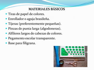Proyecto de aula filigrana | PPTX