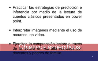 Proyecto de aula la comprensión lectora y las tic | PPT