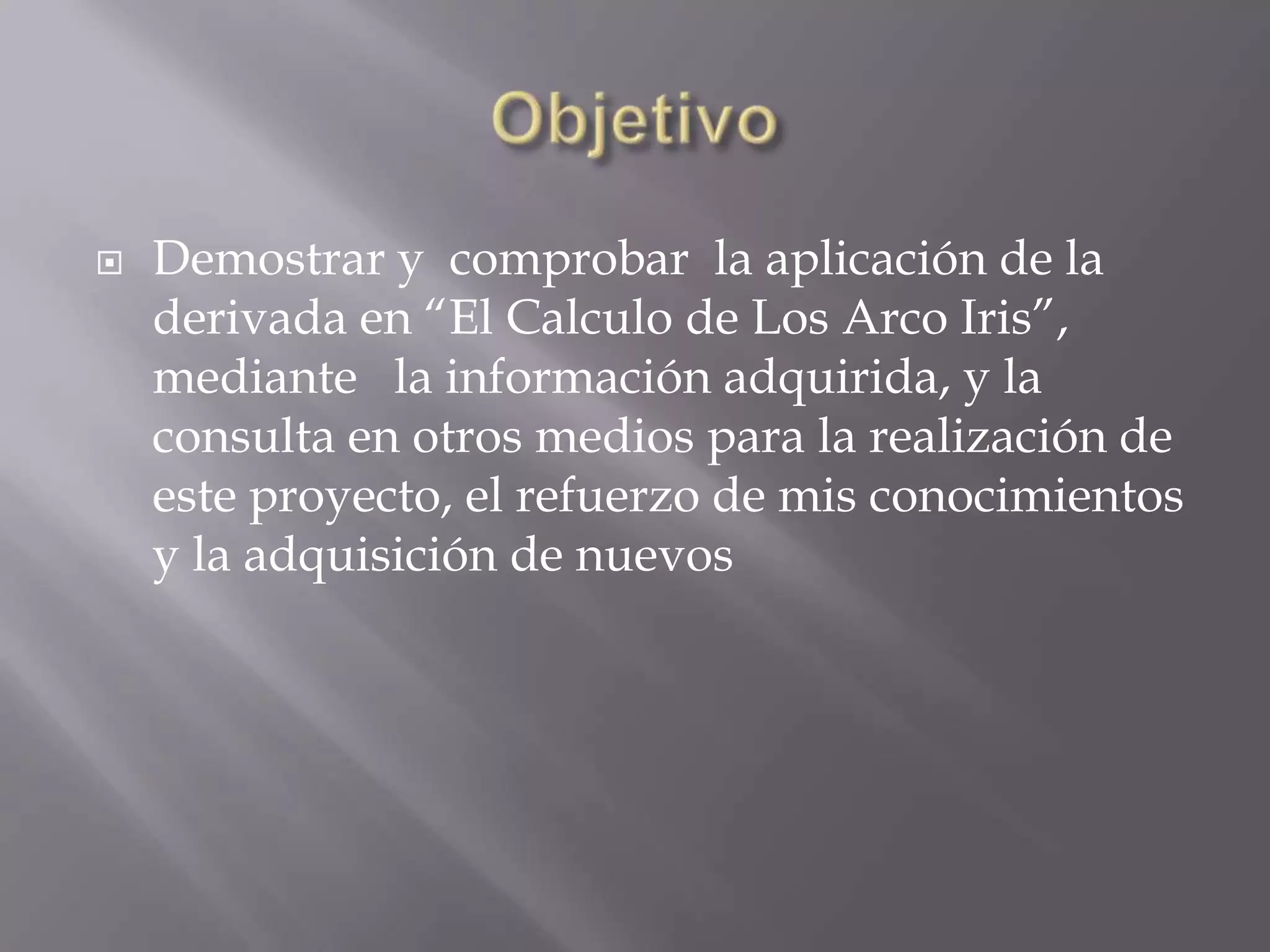 Proyecto de calculo | PPTX