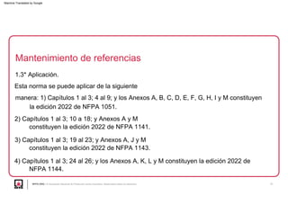 PROYECTO DE CONSOLIDACION DE NORMAS - NFPA.pdf
