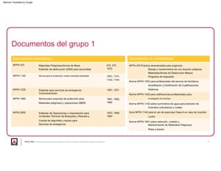 PROYECTO DE CONSOLIDACION DE NORMAS - NFPA.pdf