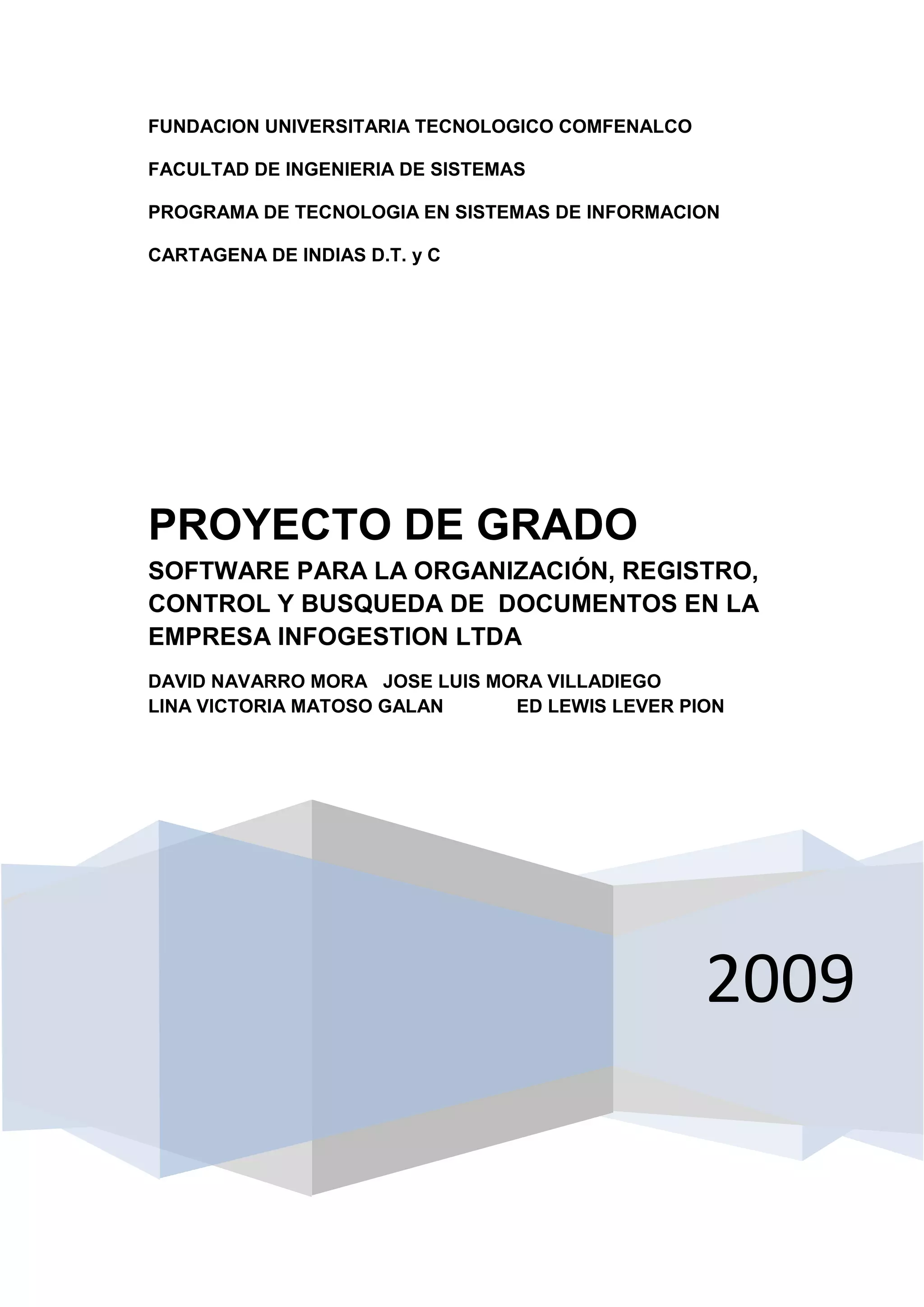 Proyecto De Grado | PDF