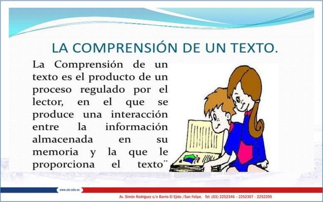 Unidad 3 Partes de la lectura