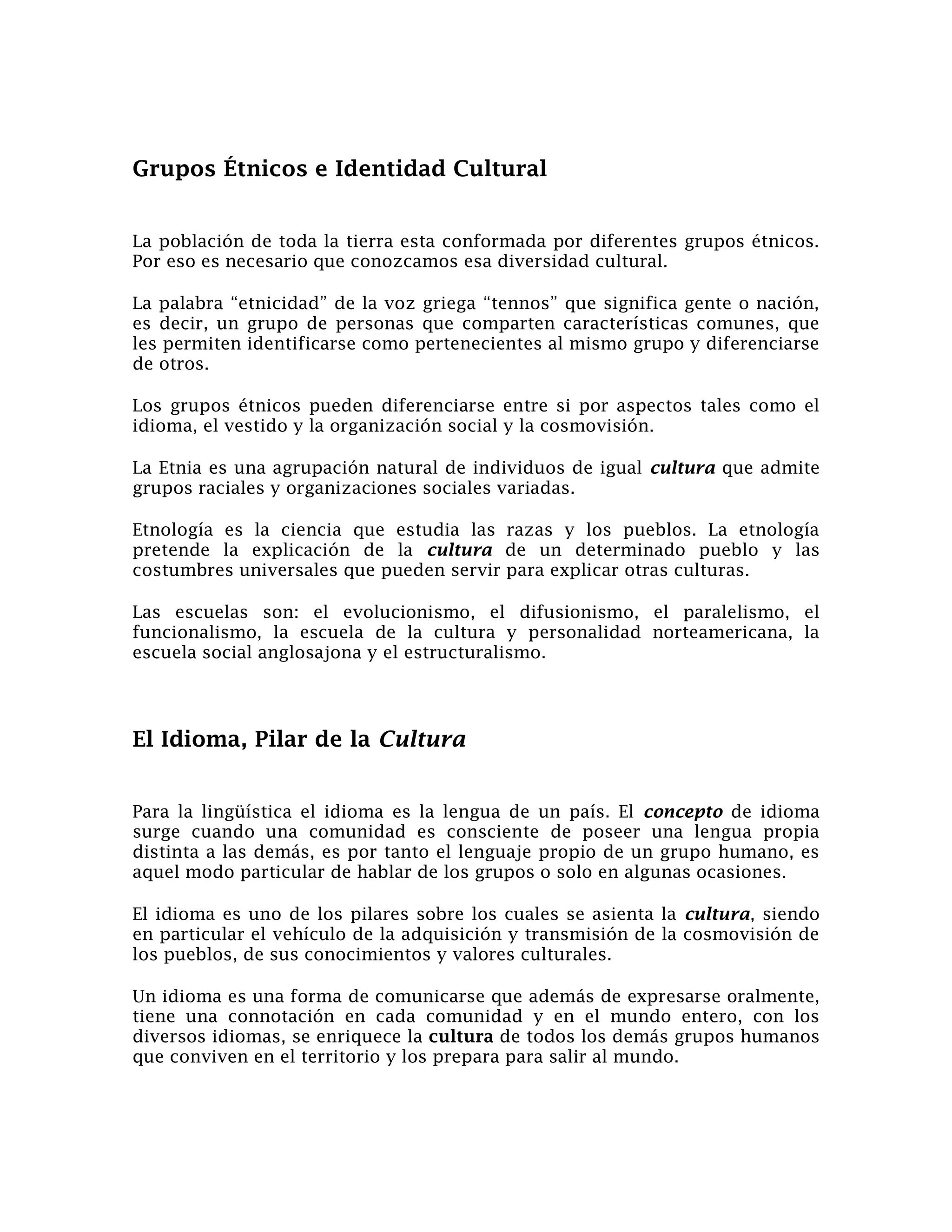 Proyecto de identidad | PDF