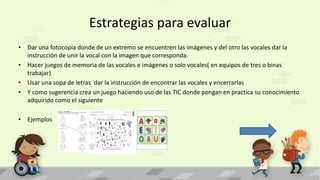 Aprende las vocales con diversas actividades | PPTX