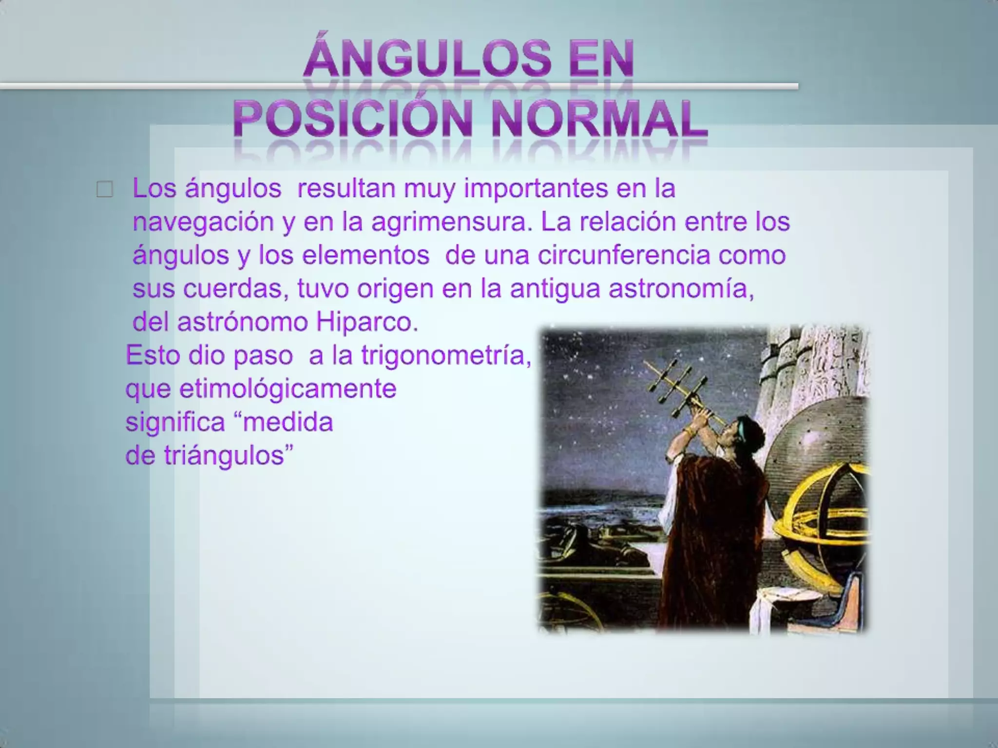 Razones Trigonometricas de un angulo en posicion normal(Luis Redolfo ...