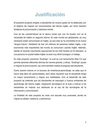 Proyecto Duolingo Challenge | Centro Escolar Ana Rita Vélez de Moreira ...