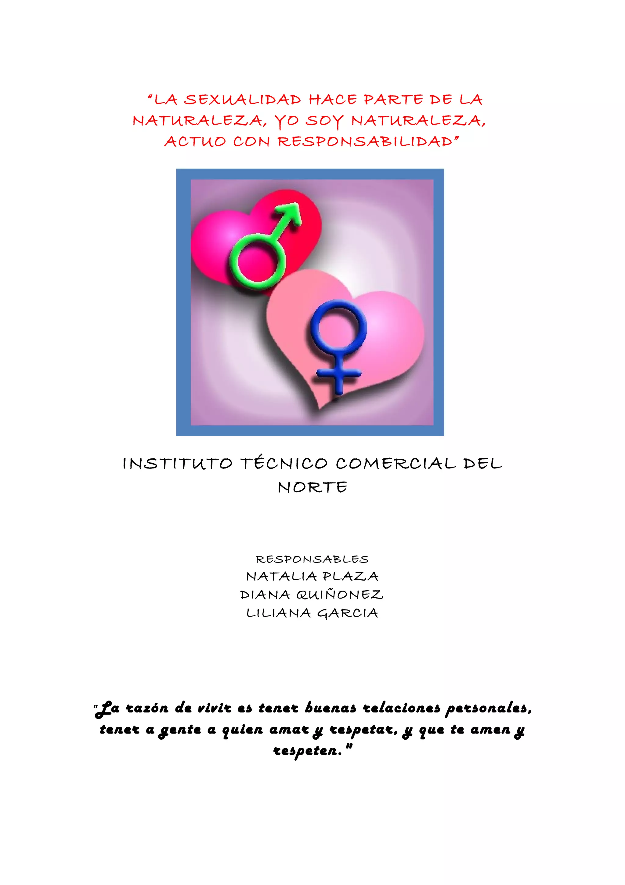 Proyecto Educacion Sexual Itcn Pdf