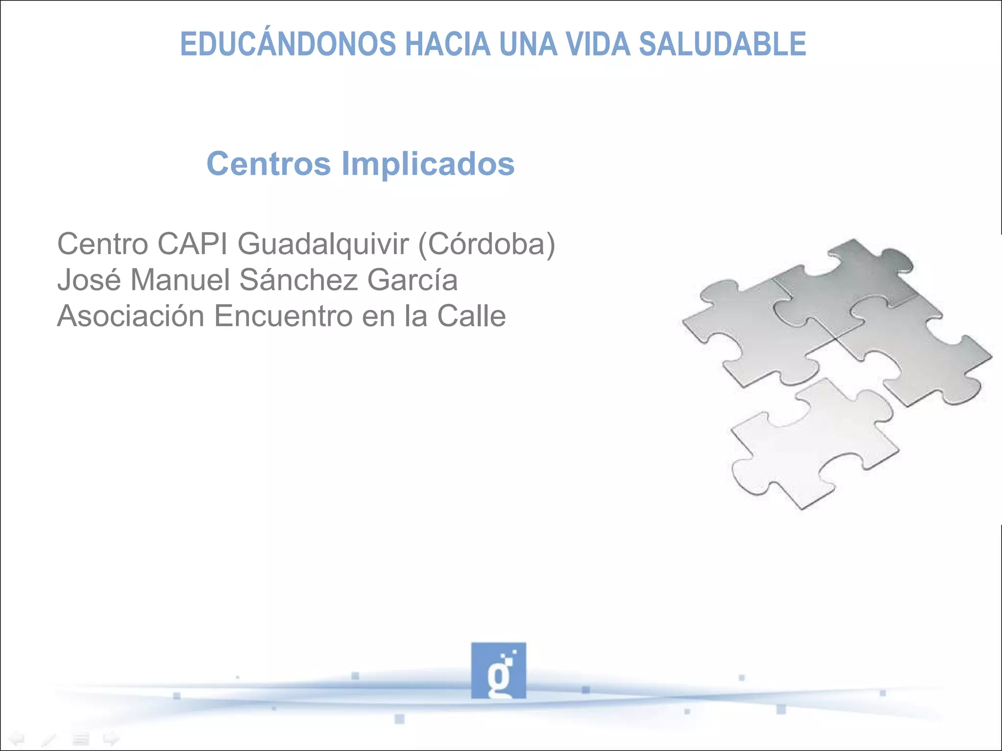 Proyecto educando hacia una vida saludable | PPT