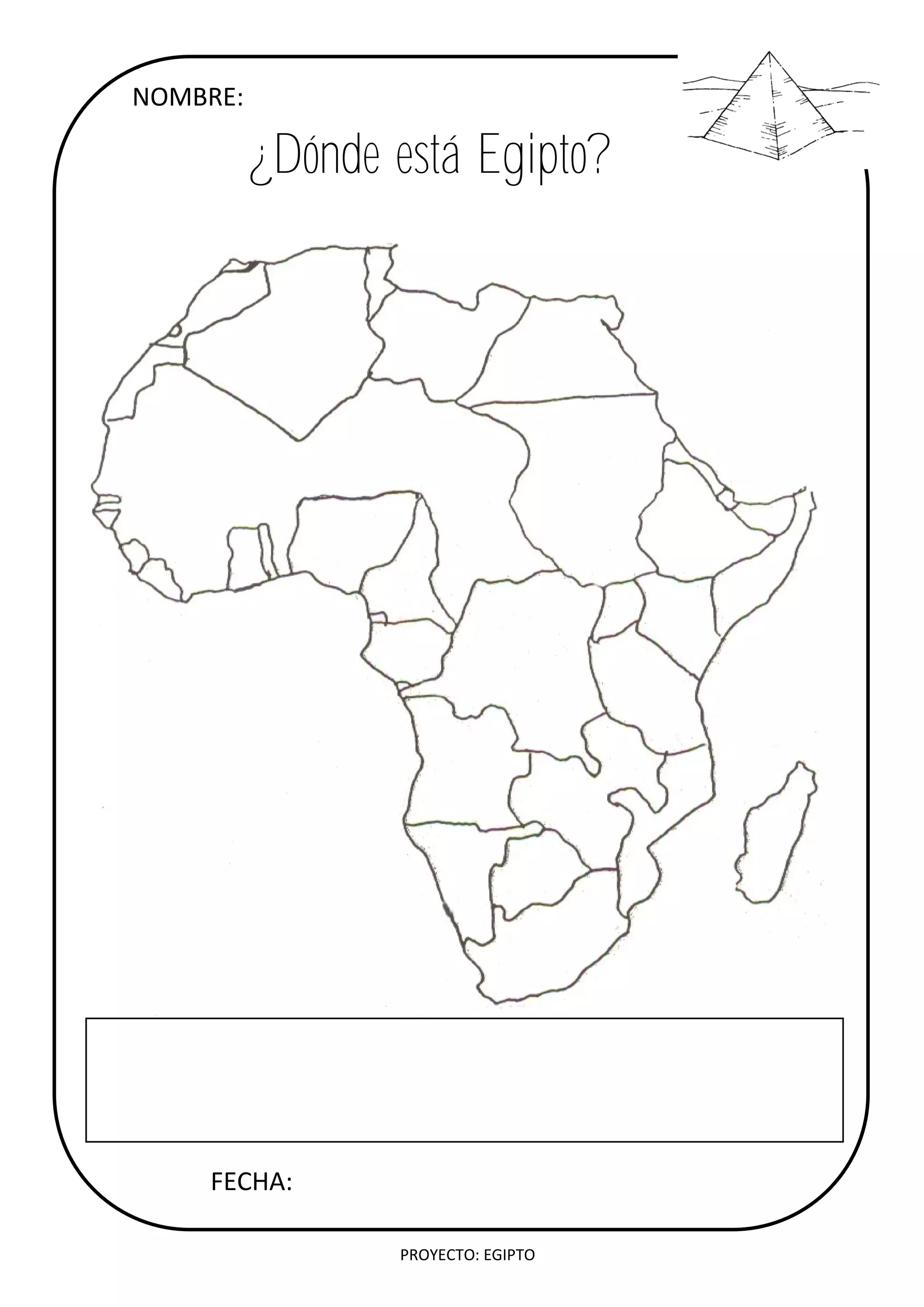 Proyecto Egipto original. | PDF