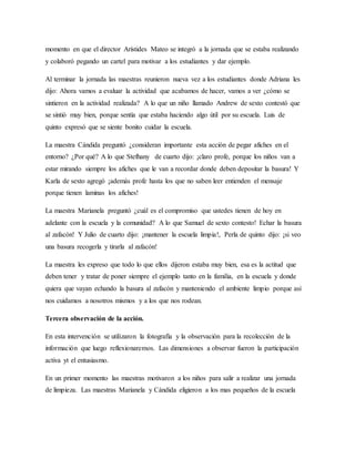 Proyecto el manejo de la basura en la escuela jose german por candida ...