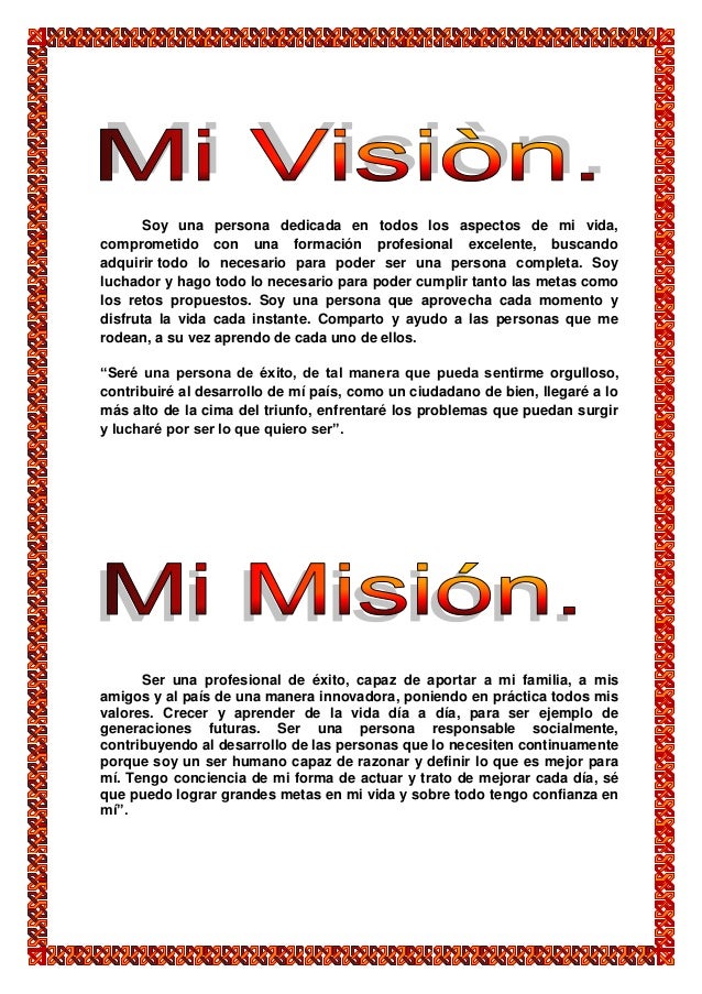 Ejemplo De Vision De Un Proyecto De Vida Nuevo Ejempl - vrogue.co Ejemplo De Vision De Un Proyecto De Vida Nuevo Ejempl - vrogue.co