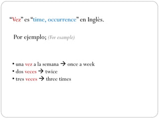 Proyecto Español: Las 100 Palabras Más Comunes en Español | PDF