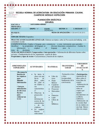 Lectoescritura | DOCX