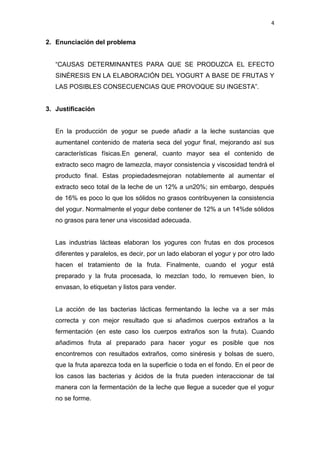 Proyecto final katherine vargas-elaboracion de yogurt a base de frutas ...
