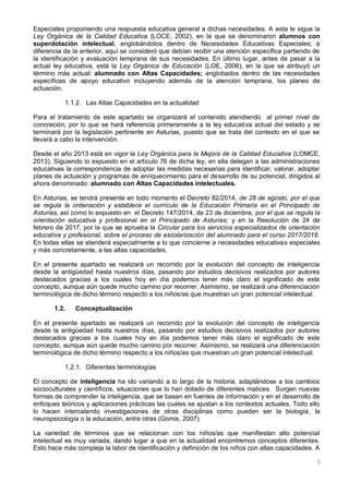 Proyecto final altas capacidades (blog) | PDF