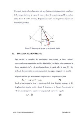 Proyecto Final - Cálculo Aplicado a la Física 3 | DOCX