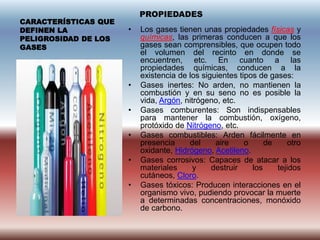 Proyecto final gases y vapores. ppt. | PDF