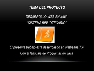 proyecto java | PPT
