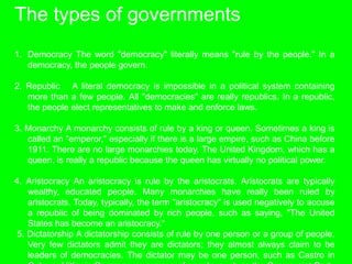 Proyect Of Social Estudies | PPTX | Politics