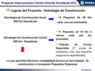 Proyecto Gasoducto Ico (Venezuela) | PDF