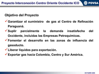 Proyecto Gasoducto Ico (Venezuela) | PDF