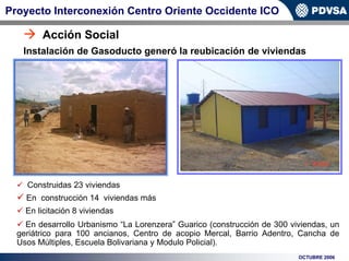 Proyecto Gasoducto Ico (Venezuela) | PDF