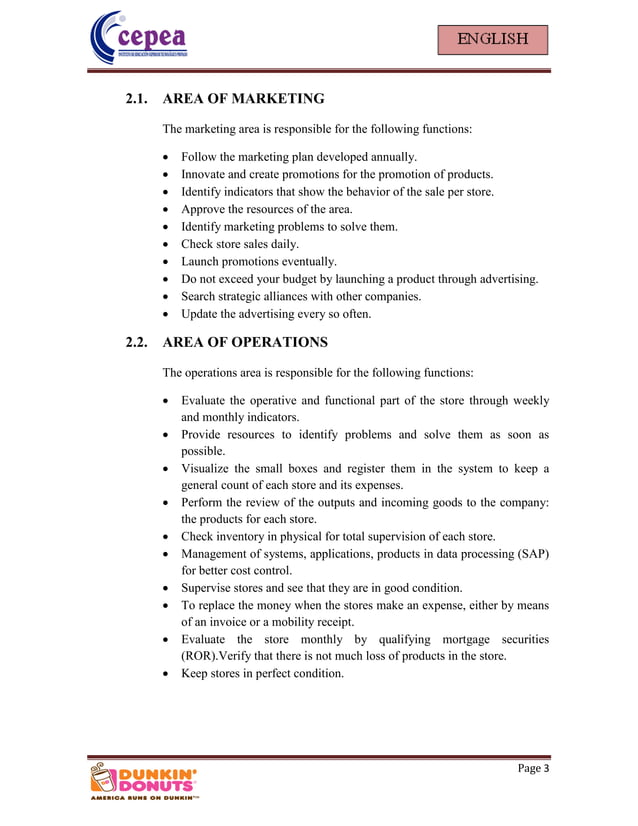 MONOGRAFIC: DUNKIN' DONUTS | PDF