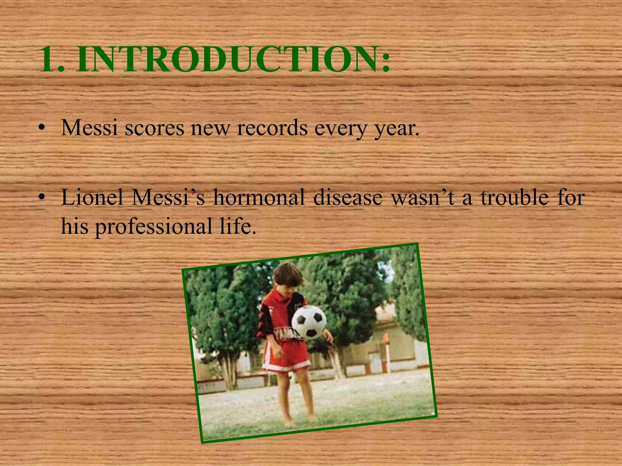 LIONEL MESSI'S BIOGRAPHY | PPTX