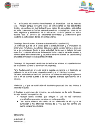 Proyecto mercedes abrego | DOC