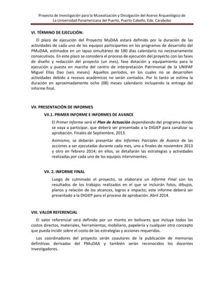Proyecto MuDAA-UNIPAP | PDF