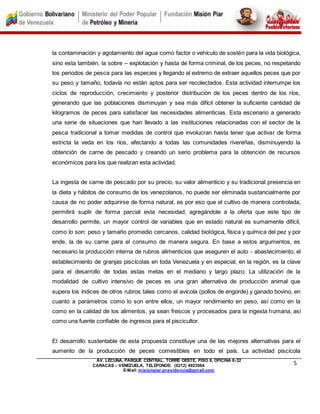 Proyecto piscicola de la gran via | DOCX