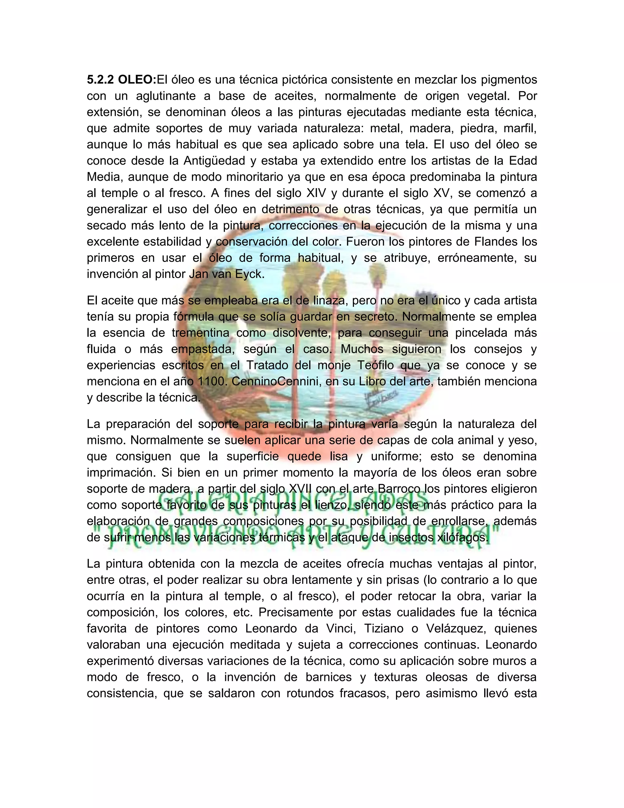 Proyecto productivo galerias pinceladas | DOCX