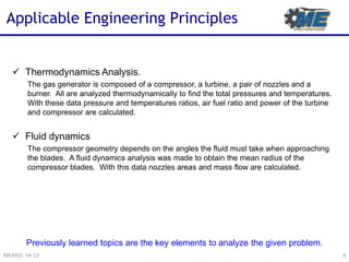 Turbojet Design Project | PPTX