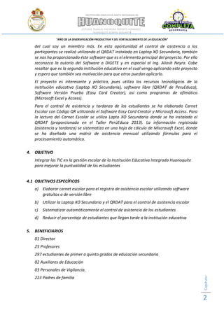 Proyecto qrdat | PDF