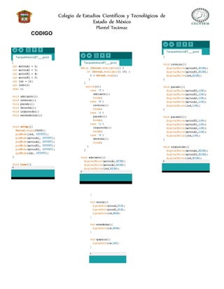 Proyecto Arduino | DOCX