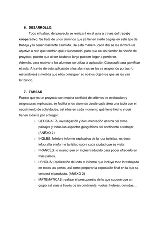 Proyecto Guia de Viajes Revisado y ampliado | PDF