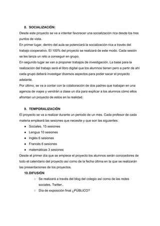 Proyecto Guia de Viajes Revisado y ampliado | PDF