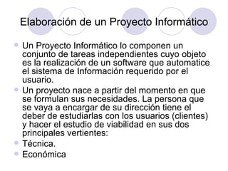 Proyecto Informático | PPT