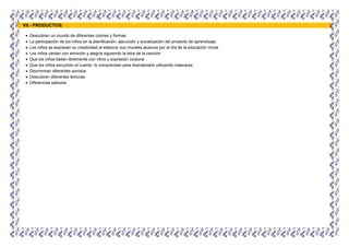 Proyecto de la familia para maestras de educación inicial | DOC