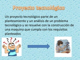 Proyecto tecnológico y sus etapas | PPTX | Technology & Computing