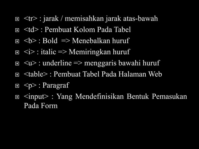 Proyek 5 formulir pembelian buku web html | PPT