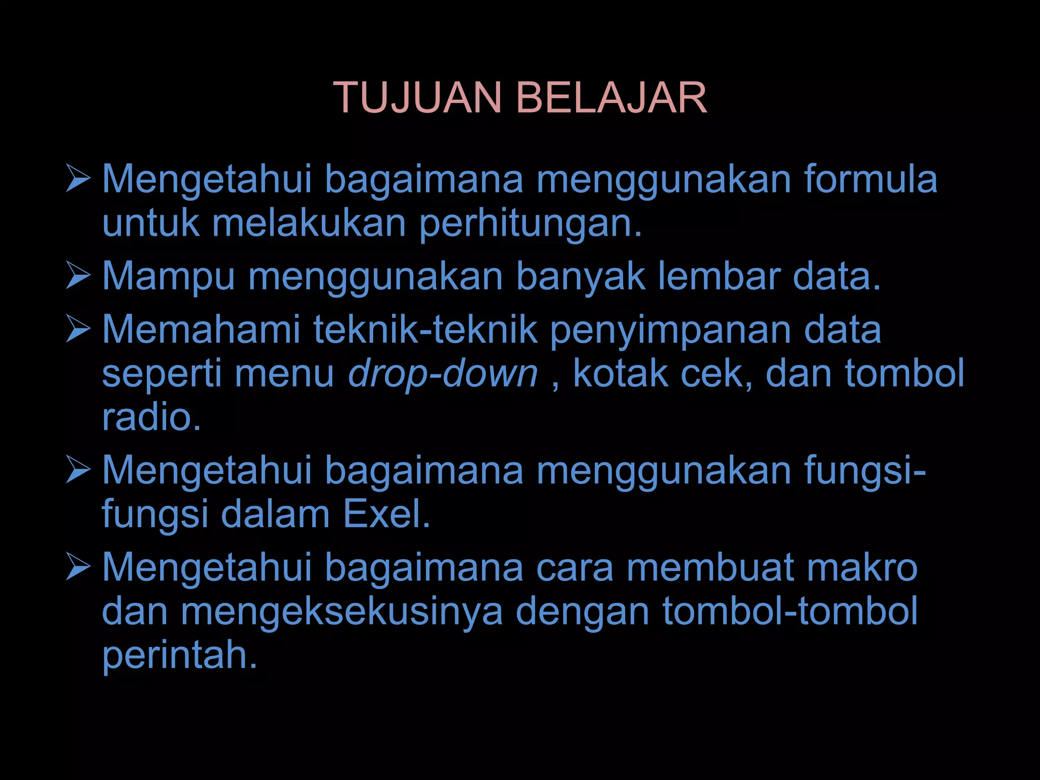 Proyek 7 spreadsheet dengan penyimpan data contoh minivan | PPTX