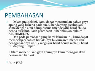 Proyek Fisika Akhir Semester | PPTX