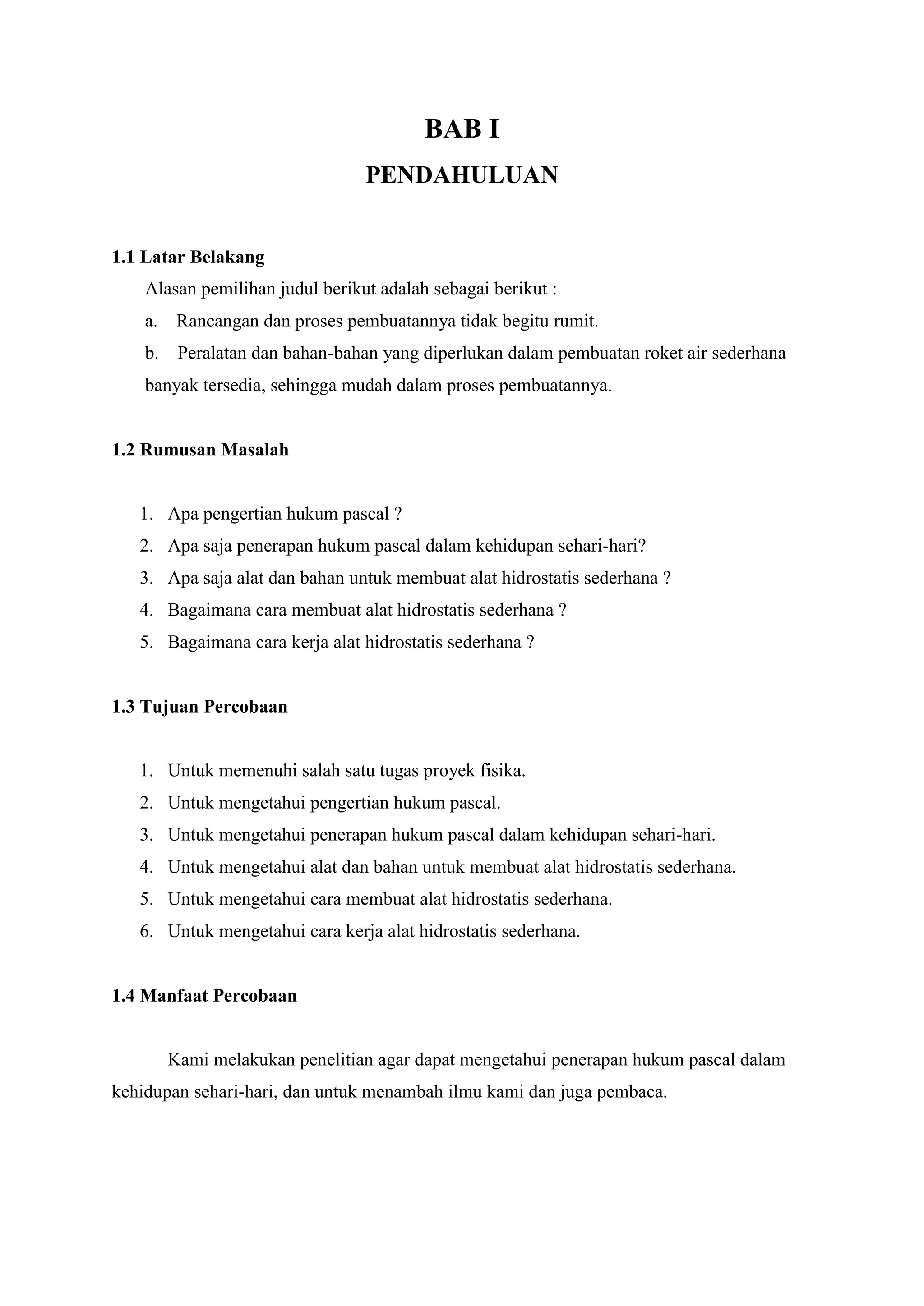 fisika alat hidrolik | DOCX