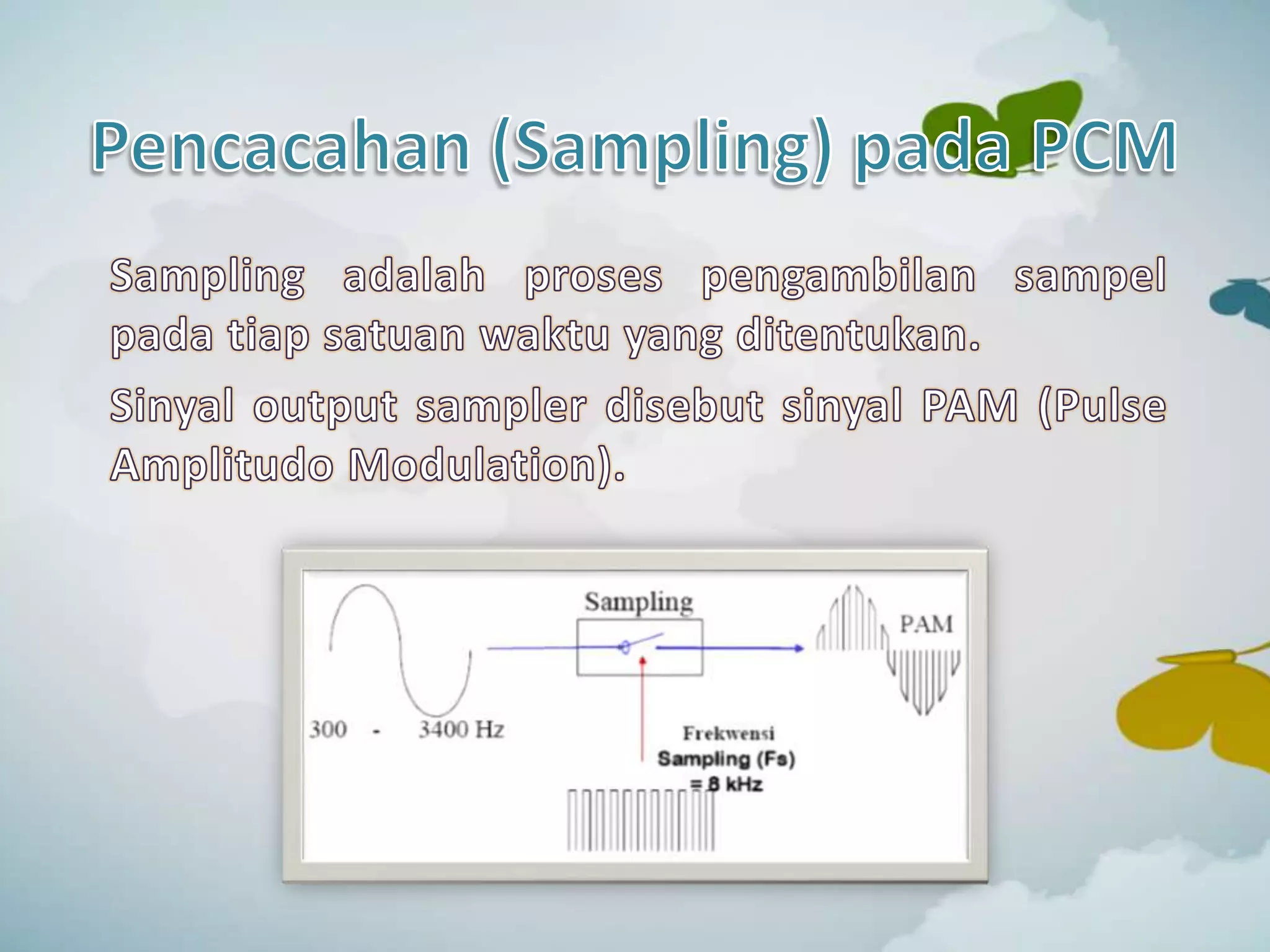 PCM (Pulse Code Modulation) | PPTX