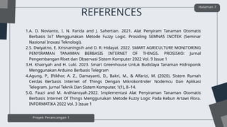 SMART SOIL: SISTEM PENYIRAMAN OTOMATIS PADA TANAMAN HIDROPONIK BERBASIS ...
